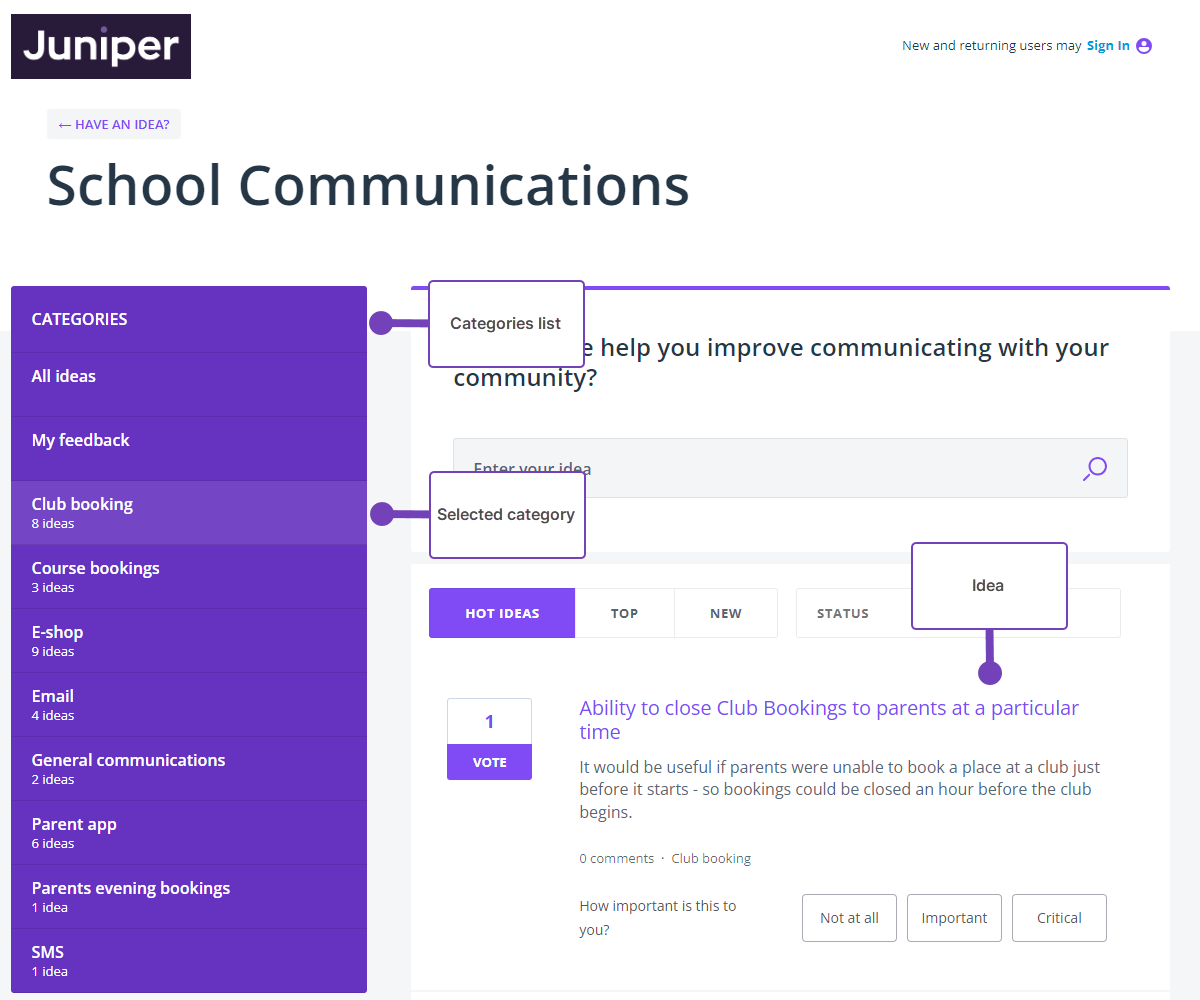 What is the Juniper Education Ideas Portal? – Juniper Education (New)