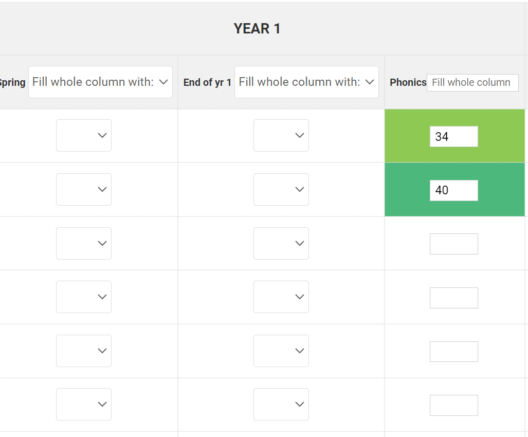 Pupil Asset: How to enter KS1 Phonics data via the Results menu ...