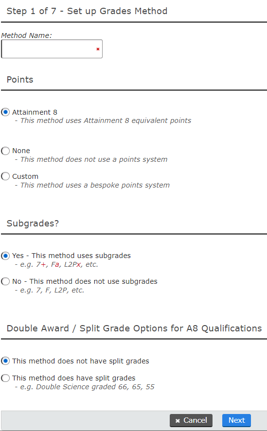 KS3/4: Creating Grade Methods (Admin) – Juniper Education (New)