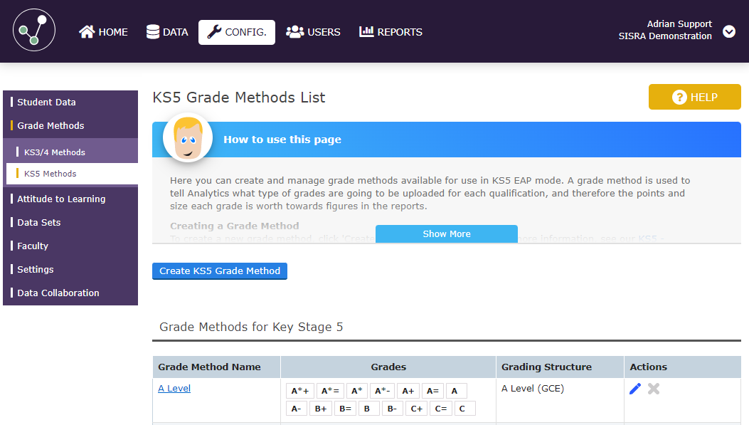 KS5: Creating Grade Methods (Admin) – Juniper Education (New)