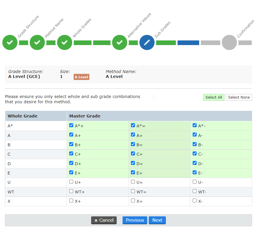KS5: Creating Grade Methods (Admin) – Juniper Education (New)