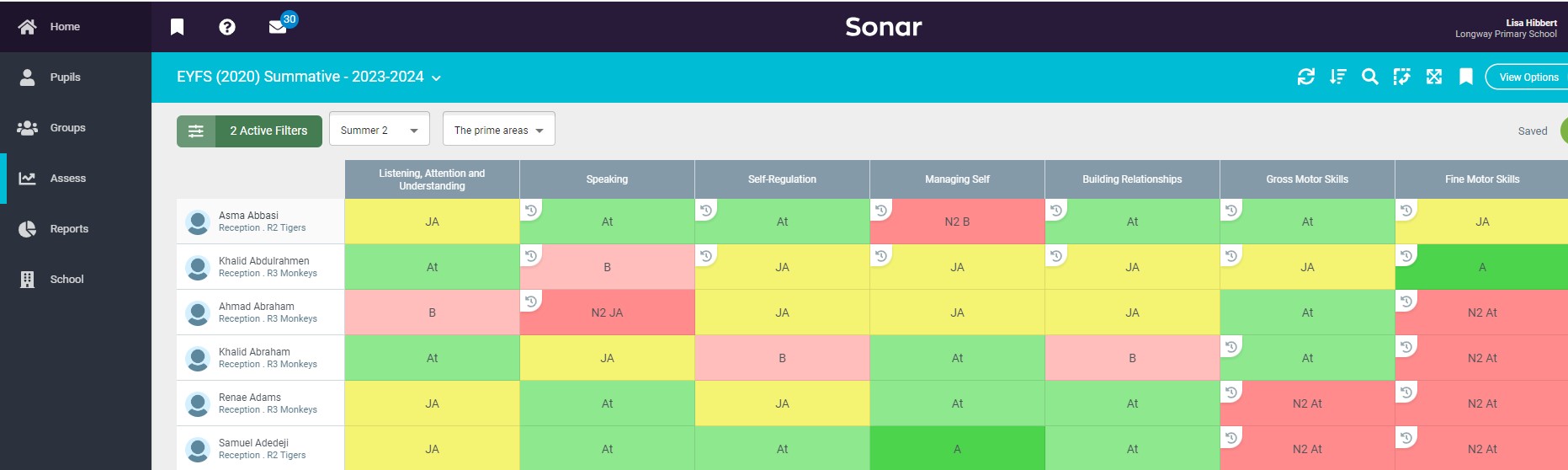 Sonar Tracker: Do I have to enter a separate ELG assessment at the end ...