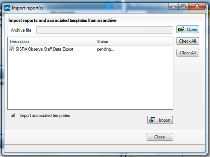 Sisra Observe: Extracting Data from SIMS (Admin) – Juniper Education (New)
