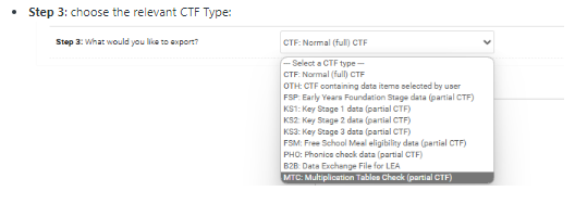 Pupil Asset: How to create CTFs for Statutory data transfer – Juniper ...