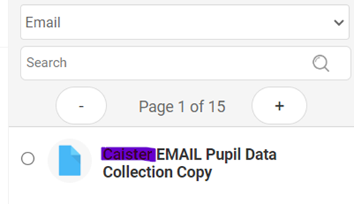 Pupil Asset: How to use a Template – Juniper Education (New)