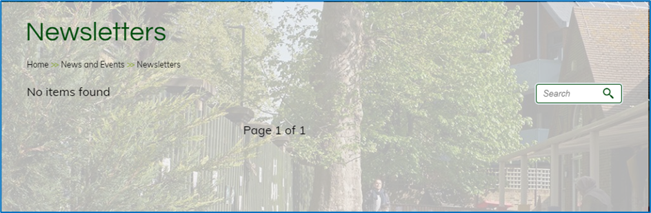 Primarysite: How to add a newsletter – Juniper Education (New)