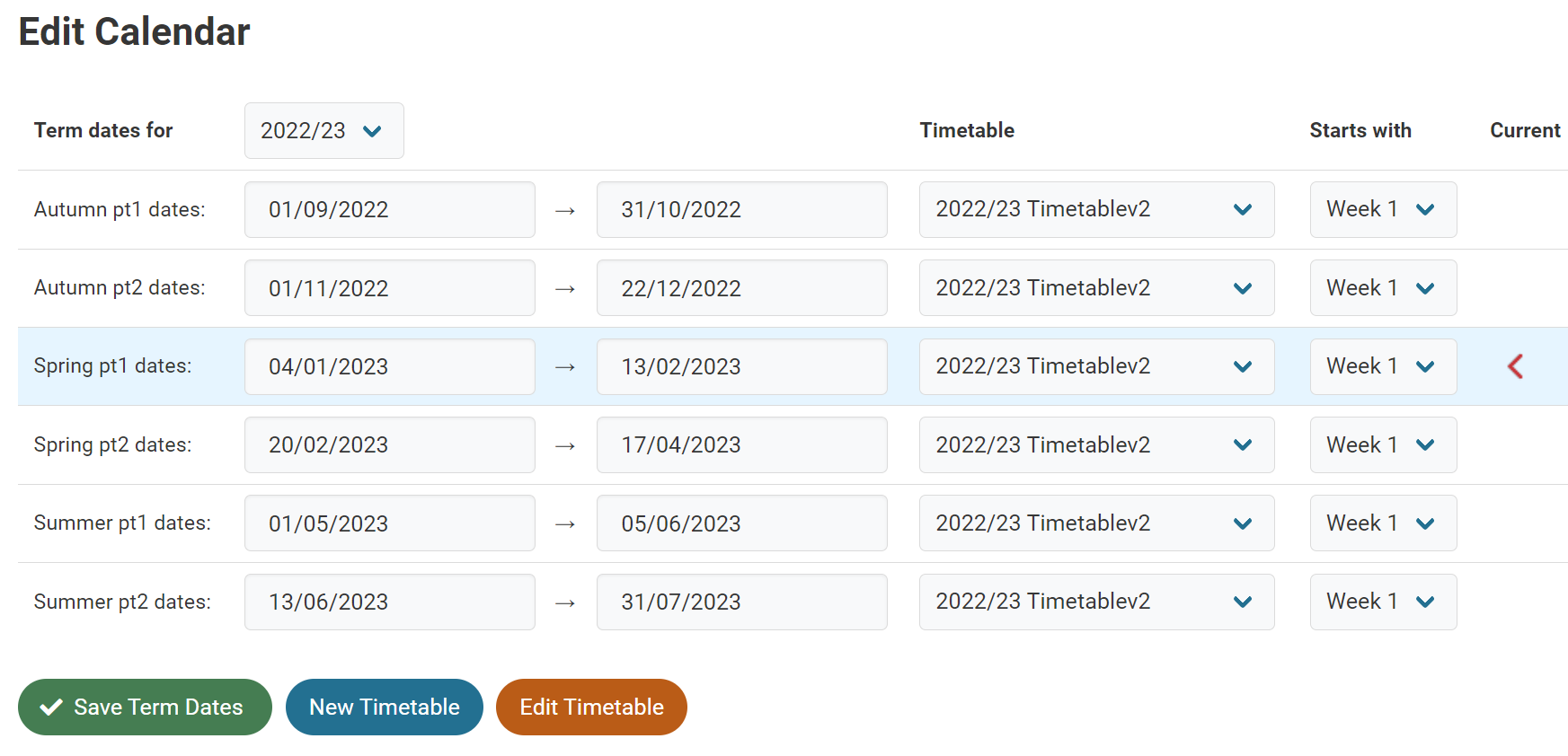 Pupil Asset: Managing the School Calendar – Juniper Education (New)
