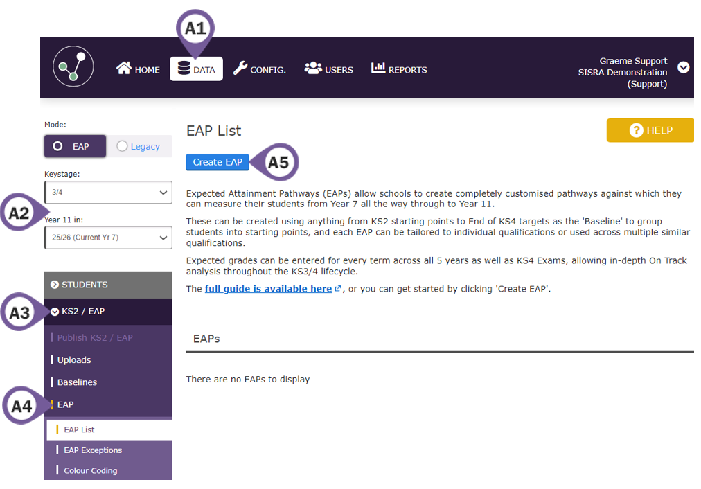 KS3/4: Creating EAPs (Admin) – Juniper Education (New)