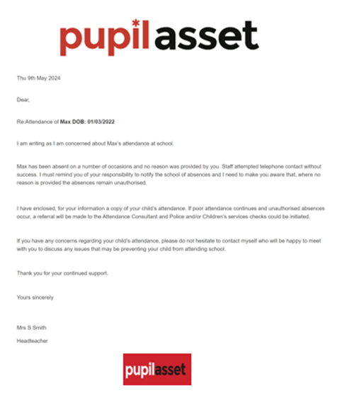 Pupil Asset: Template Request Requirements – Juniper Education (New)