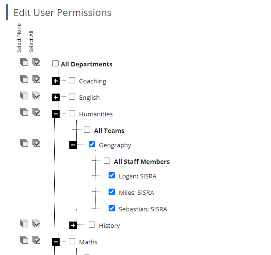 Sisra Observe: Setting Up Permissions (Admin) – Juniper Education (New)