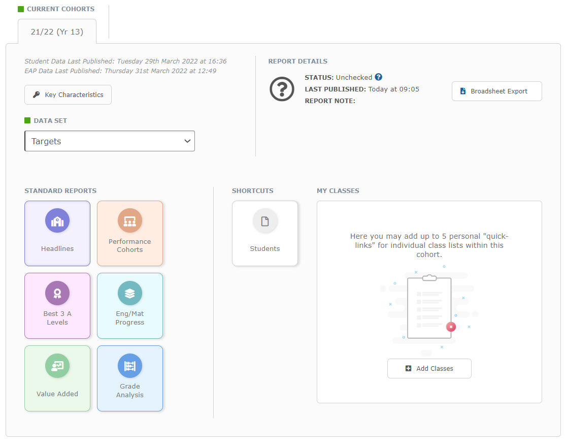 KS5 - How to set up and use the 'My Classes' functionality – Juniper Education (New)