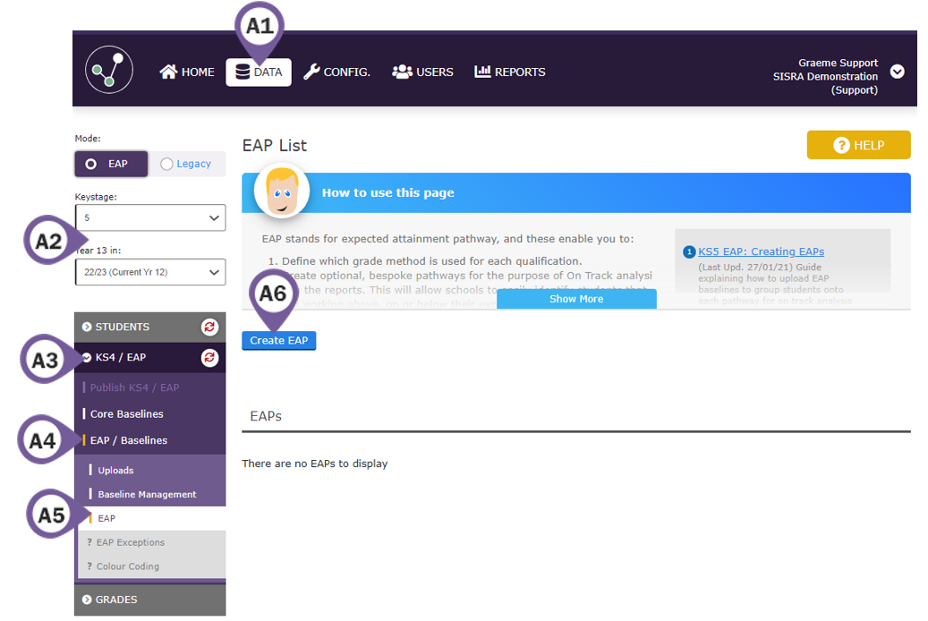 KS5: Creating EAPs (Admin) – Juniper Education (New)