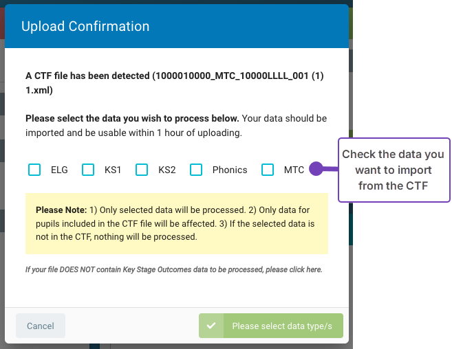 Sonar Tracker: How do I import Statutory Data from a CTF? – Juniper Education (New)