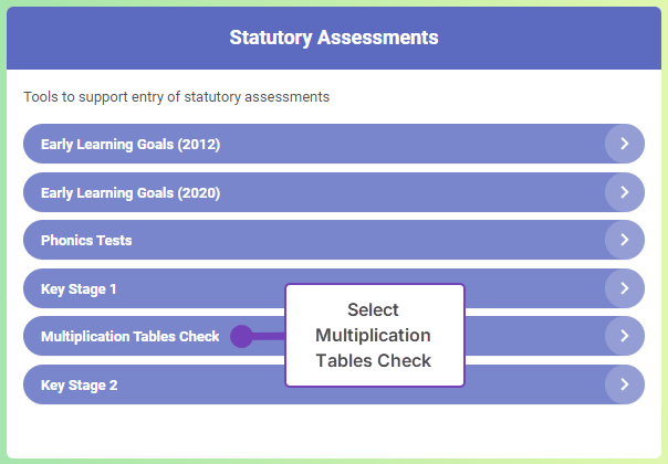 Sonar Tracker: How do I enter Statutory Multiplication Tables Check ...