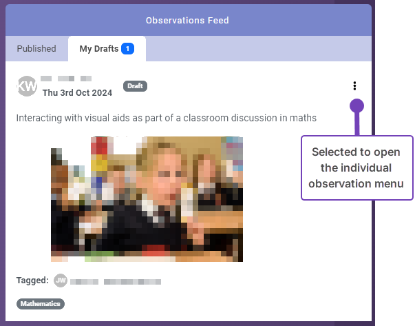 Sonar Tracker: How do I delete an observation? – Juniper Education (New)