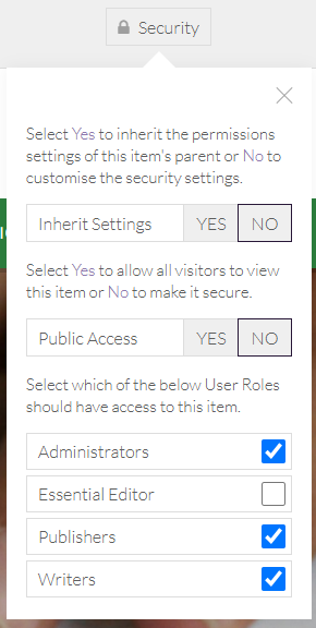 Juniper Websites: Creating a Secure Area – Juniper Education (New)