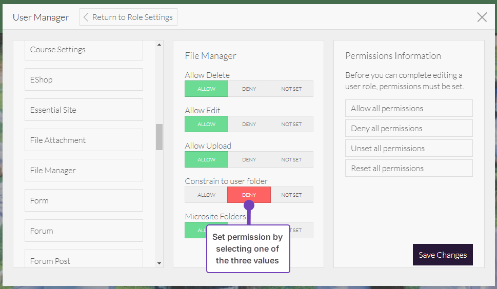 Juniper Websites: How do I change role permissions? – Juniper Education ...