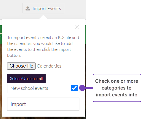 Juniper Websites: How do I import calendar events? – Juniper Education ...