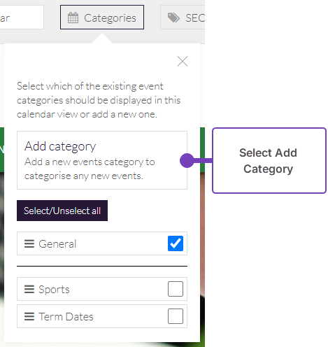Juniper Websites: How do I make a calendar category? – Juniper ...