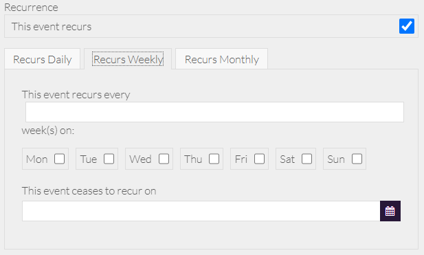 Juniper Websites: Creating a Calendar Event – Juniper Education (New)