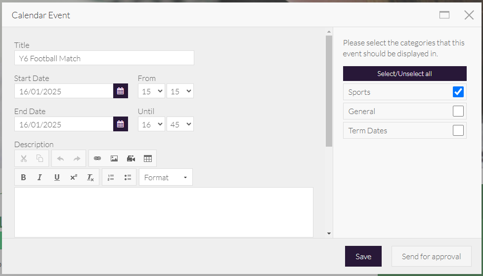 Juniper Websites: How do I edit an existing calendar event? – Juniper ...