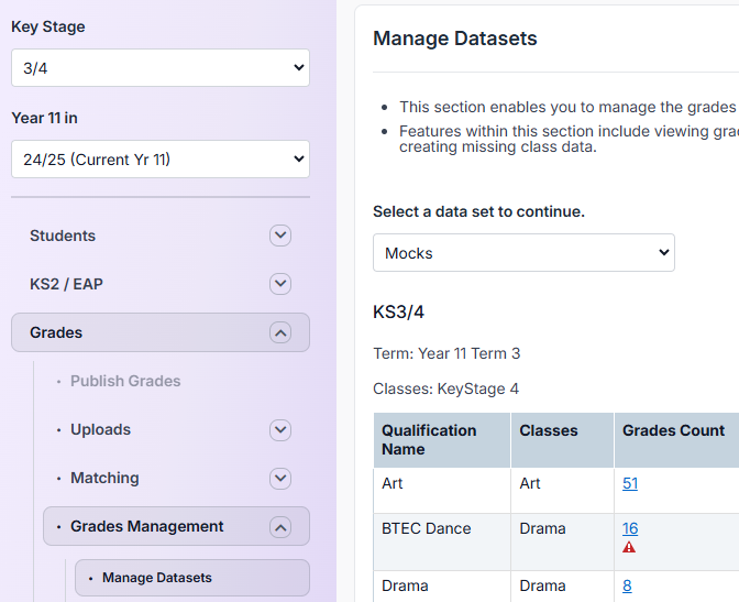 Replacing Grade Files (e.g. updated Targets) – Juniper Education (New)
