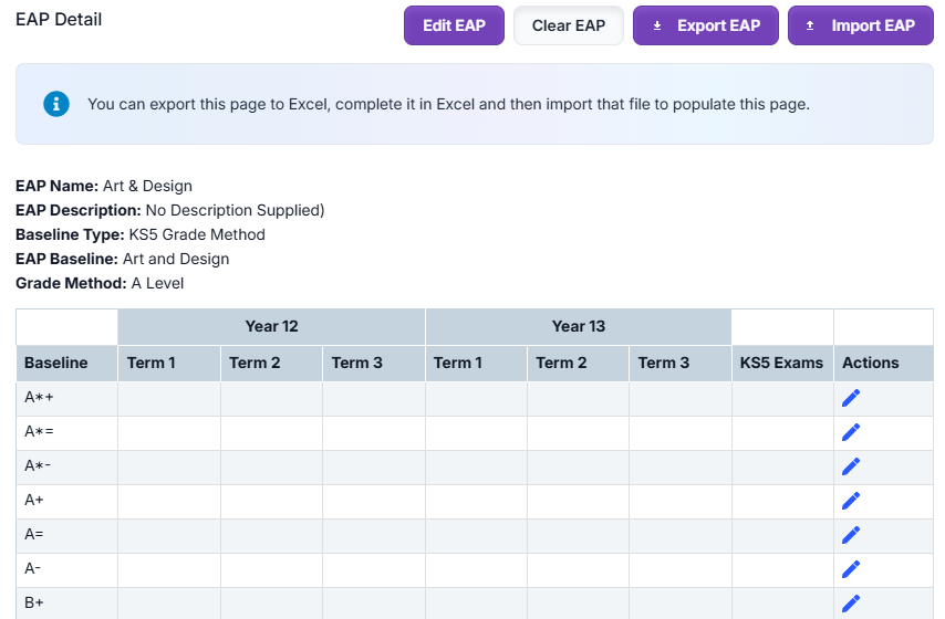 KS5: Editing and Defining EAP Pathways (Admin) – Juniper Education (New)