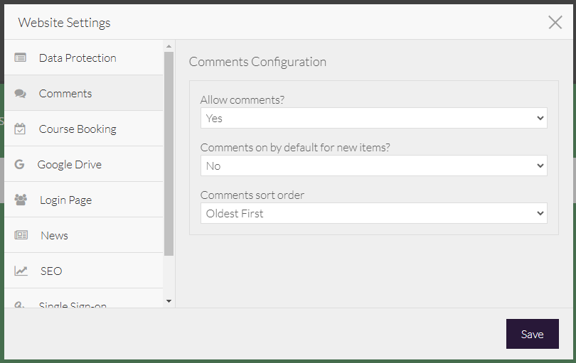 Juniper Websites: How do I let visitors comment on items on my website ...