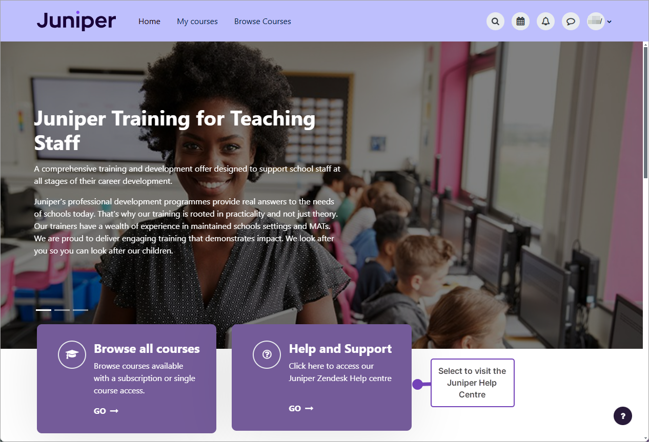 Juniper Training Centre: How do I get help and support? – Juniper ...