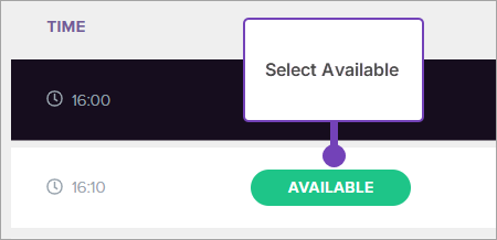 Juniper Websites: How do I make certain time slots unavailable for ...