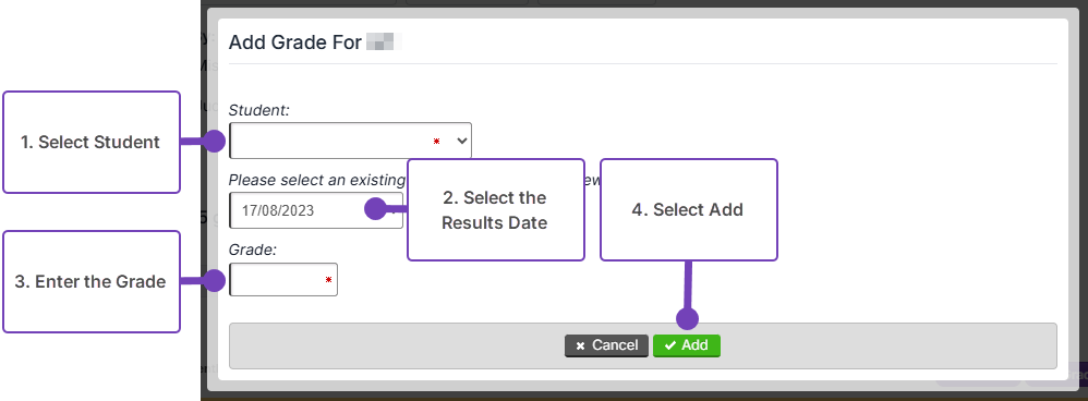 Sisra Analytics: How do I add grades manually? – Juniper Education (New)