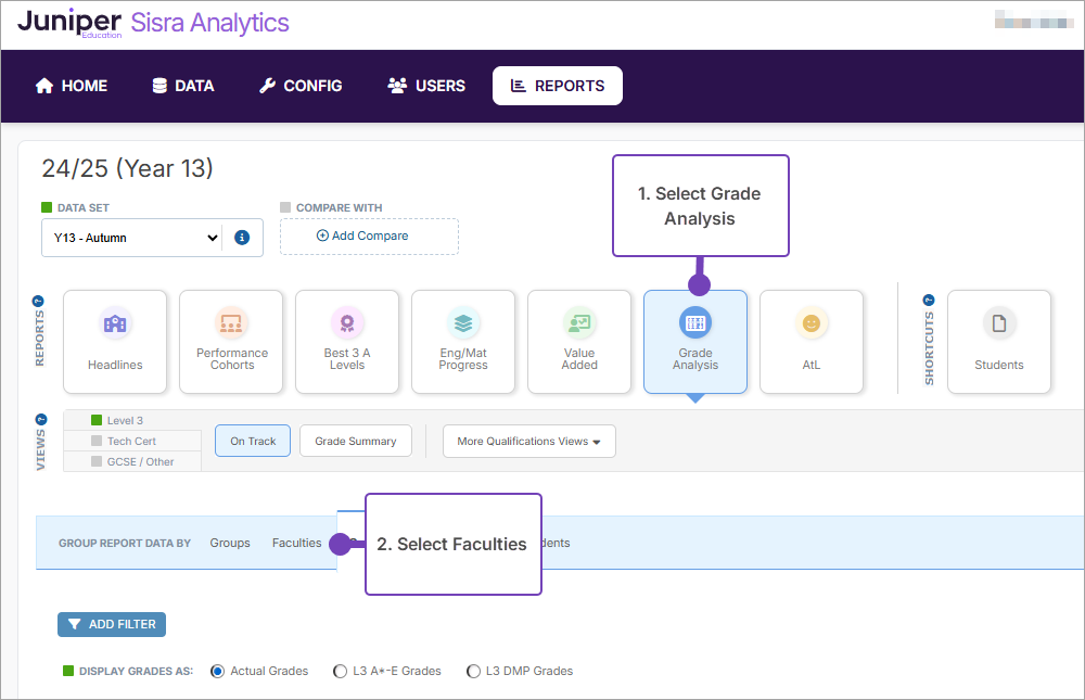 Sisra Analytics: How do I analyse a Faculty's performance in the ...