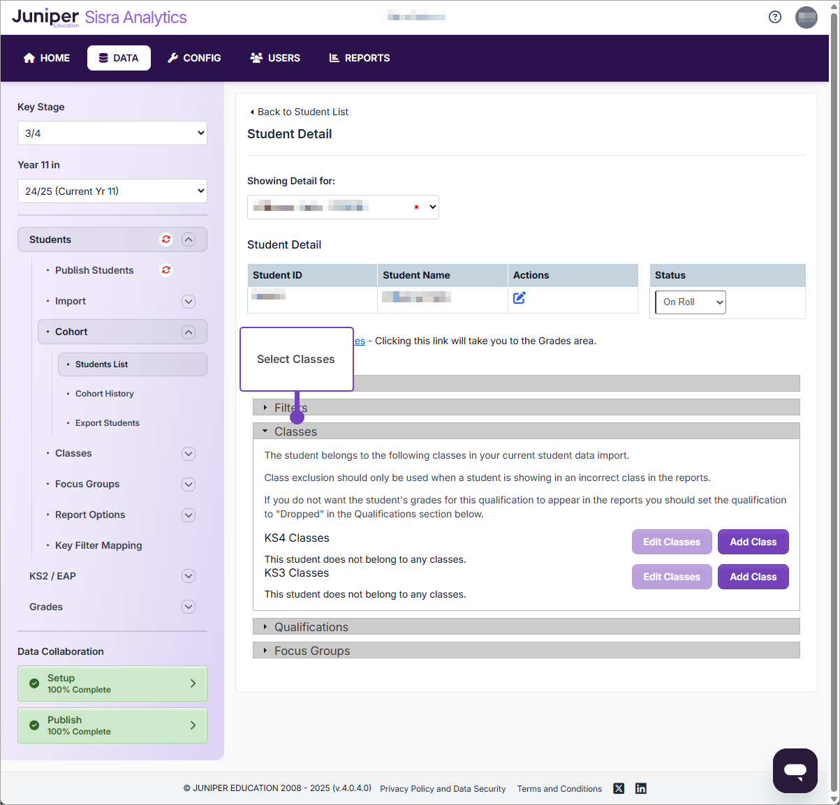 Sisra Analytics: What do I do when a new student joins our school ...