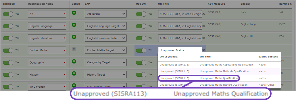 Sisra Analytics: How do I set up Level 2 Further Maths GCSE in KS4 ...