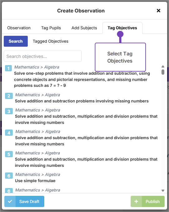 Sonar Tracker: How do I tag objectives in observations? – Juniper ...