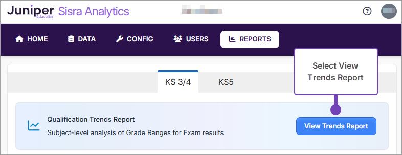 Sisra Analytics: KS3/4 Reports - Qualification Trends – Juniper Education (New)