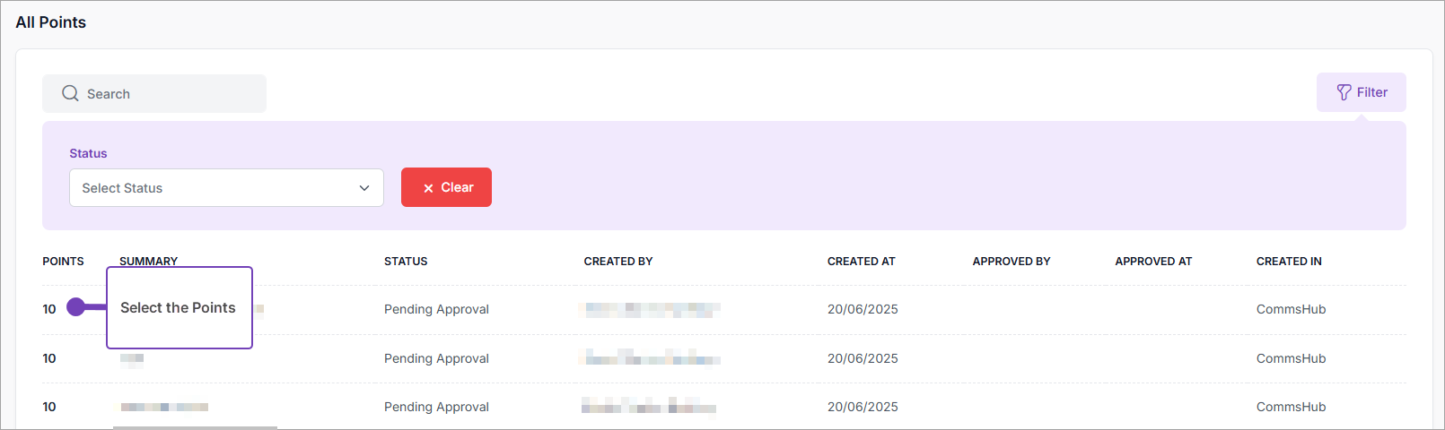 Comms Hub: How do I review reward points? – Juniper Education (New)