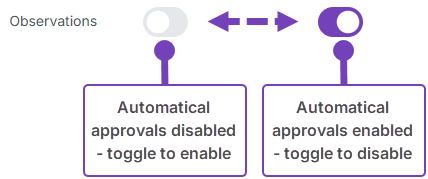 Comms Hub: How do I enable / disable automatic approval of observations? – Juniper Education (New)