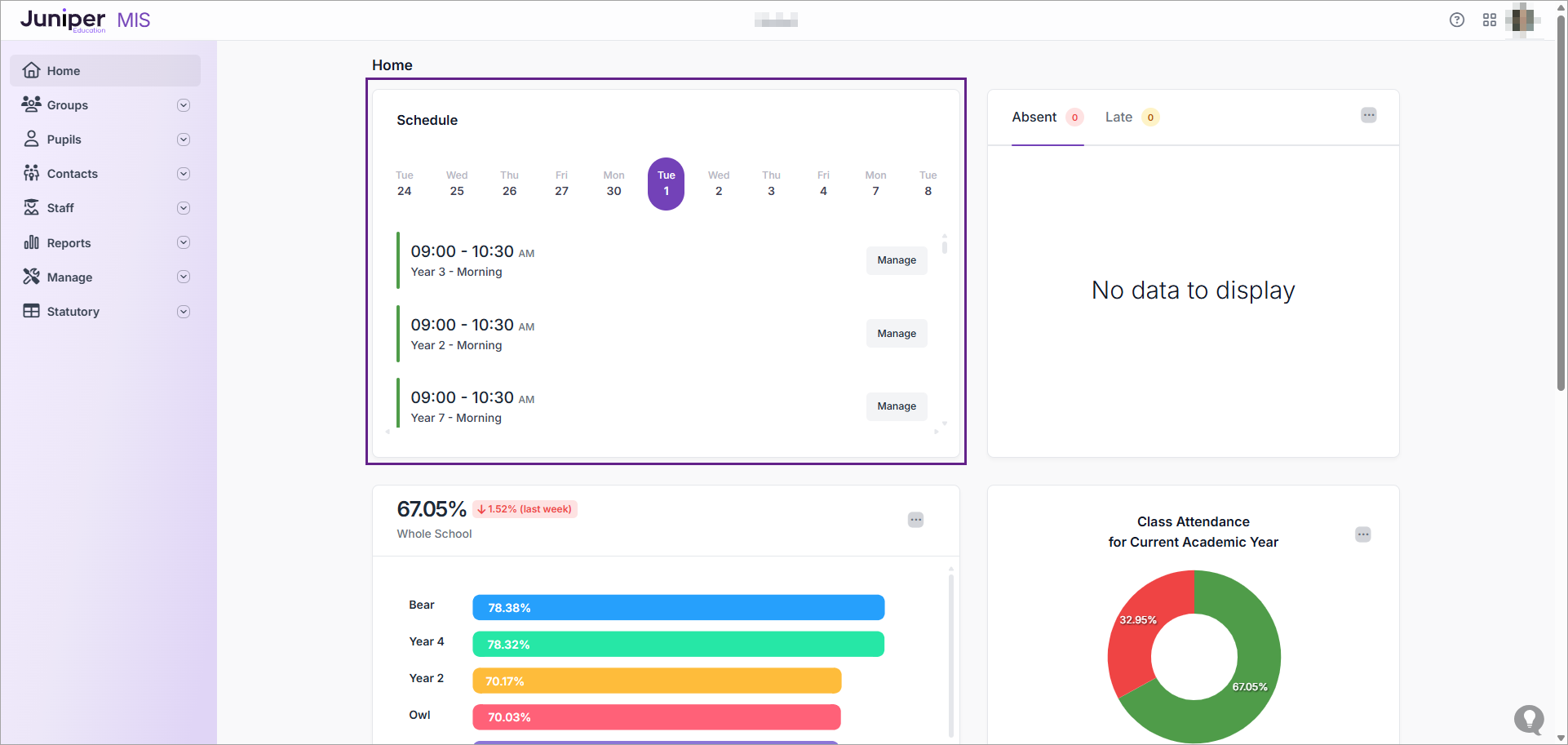 MIS: How do I take my class attendance register? – Juniper Education (New)