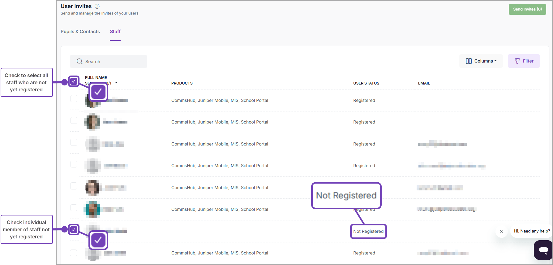 Portal: How do I invite a staff member to use Juniper products through ...
