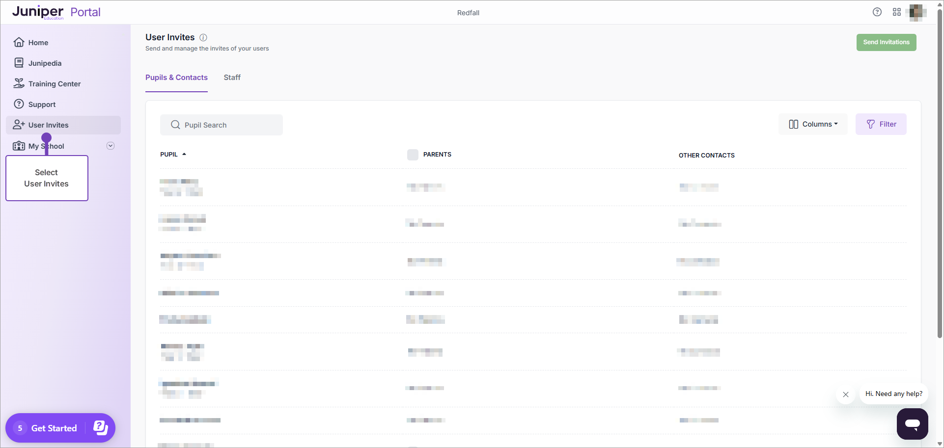 Parent App: How do I invite a parent / contact to use the Parent App? – Juniper Education (New)
