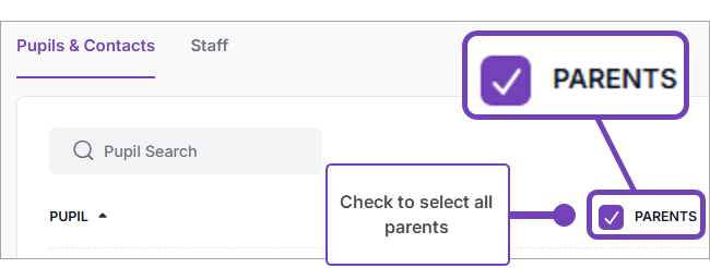 Parent App: How do I invite a parent / contact to use the Parent App ...