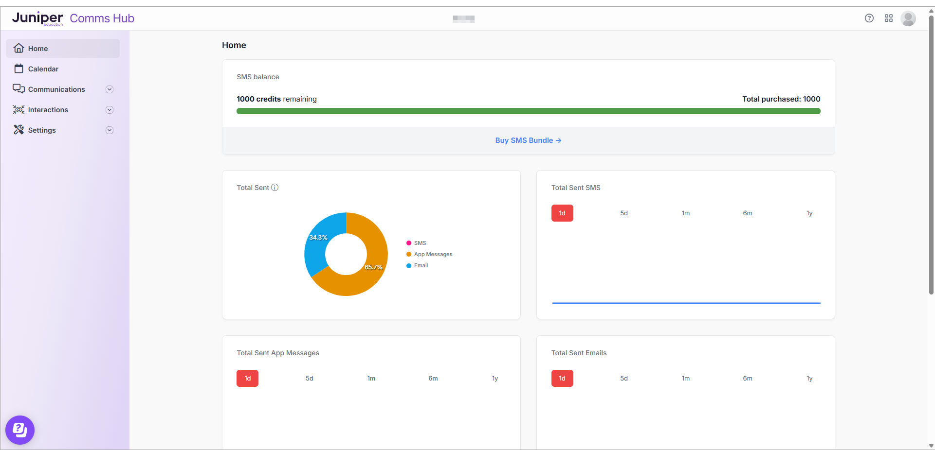 Comms Hub: How do I log on to Comms Hub? – Juniper Education (New)