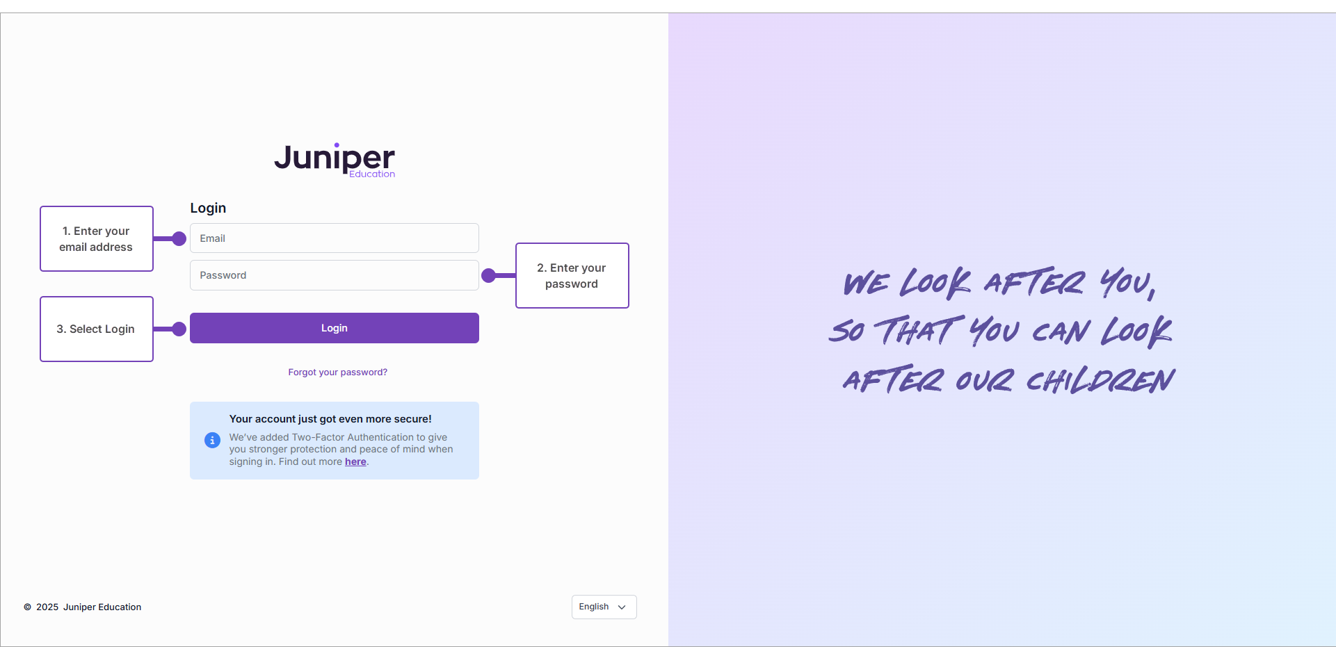 Comms Hub: How do I log on to Comms Hub? – Juniper Education (New)