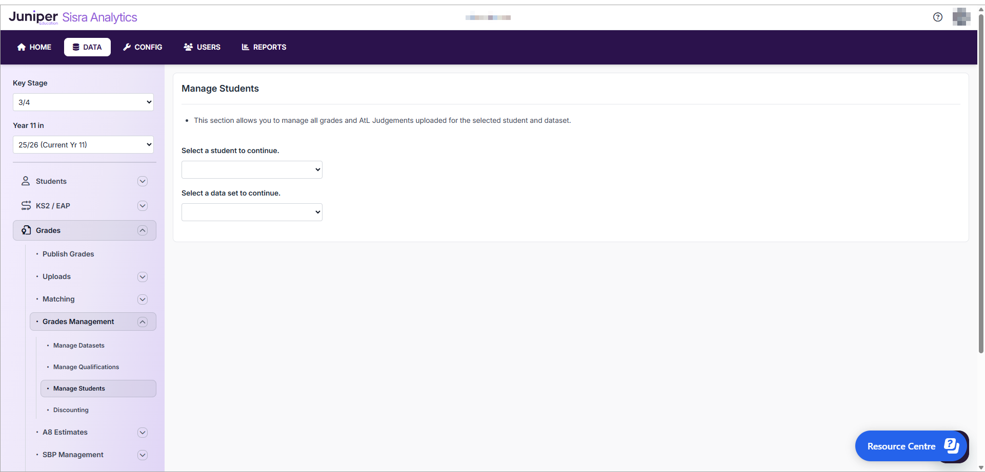 Sisra Analytics: How do I manage Students in Grades Management? (Admin ...