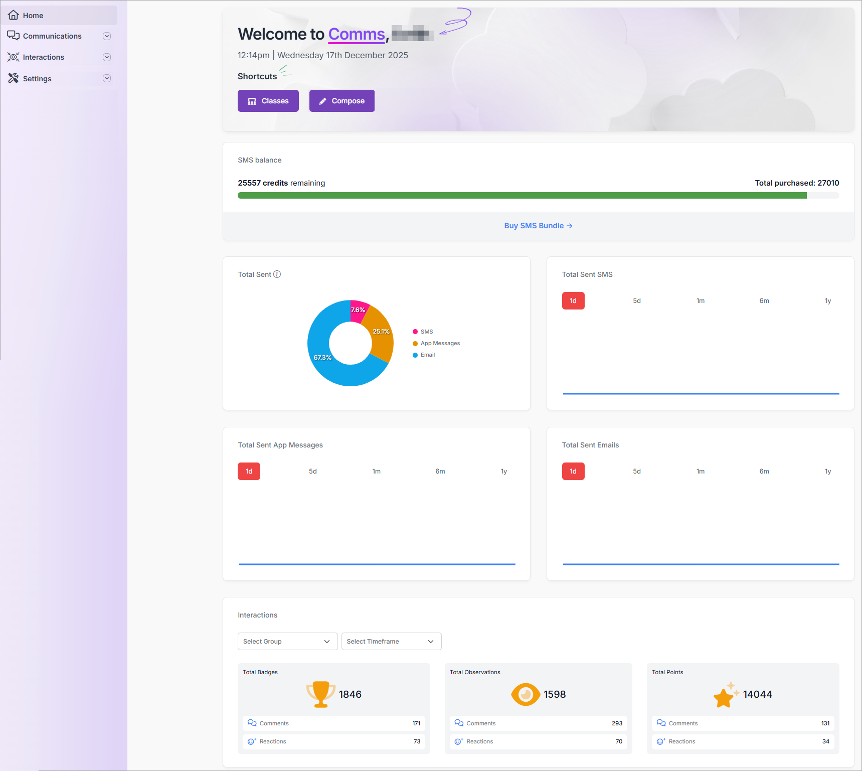 Comms Hub: How do I log on to Comms Hub? – Juniper Education (New)